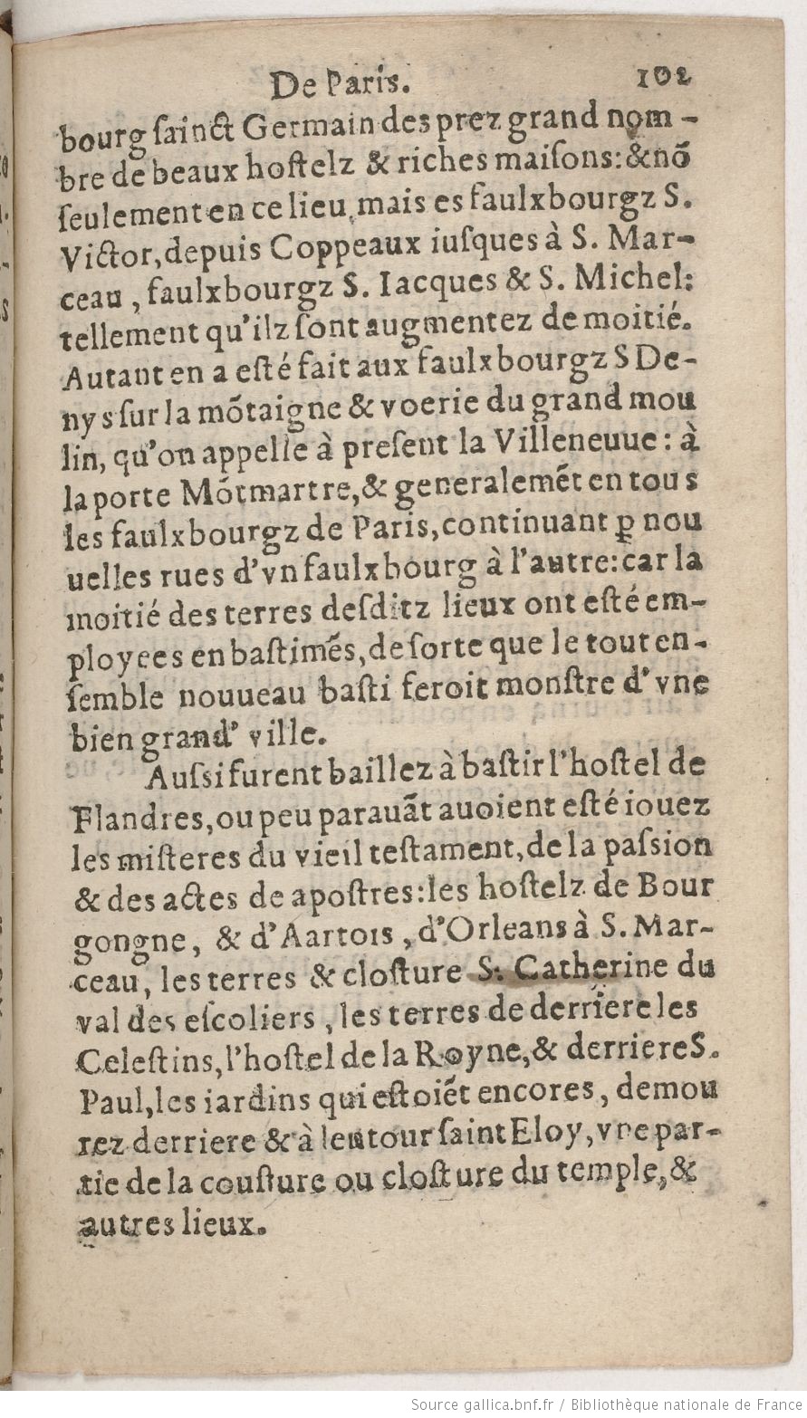 Paris 1450-1600, vue d’ensemble – PARIS, la mise en place d'une ville