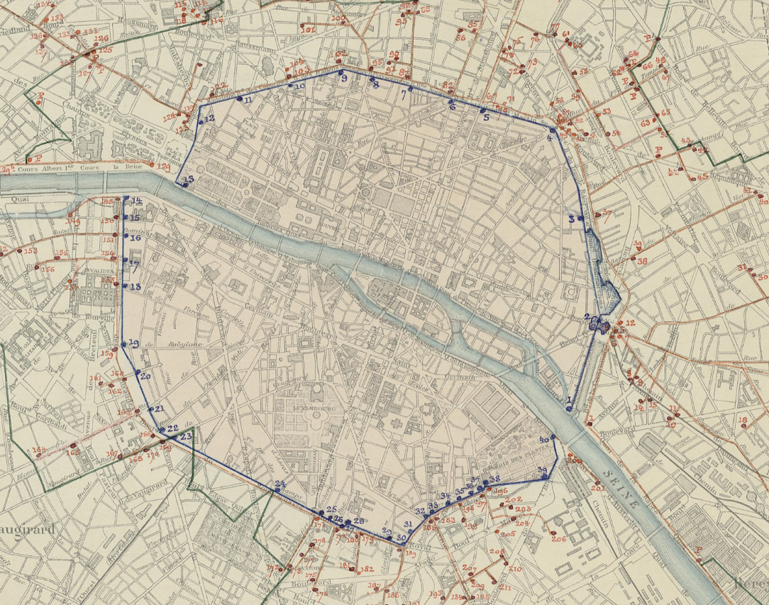 Paris 1700-1790, vue d’ensemble – PARIS, la mise en place d'une ville